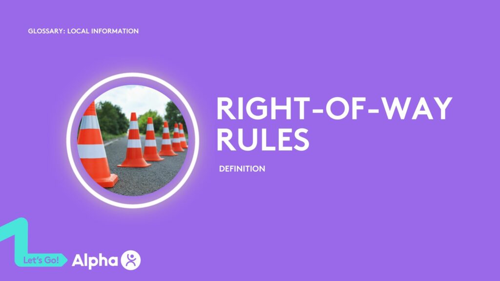 Right-of-Way Rules: Navigate with Confidence