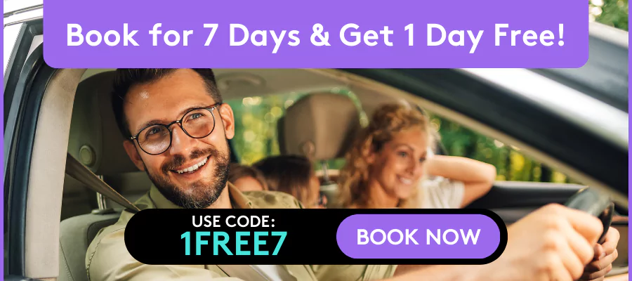 Alpha Car Hire Special: Get 1 Free Day with 7 Days Rental